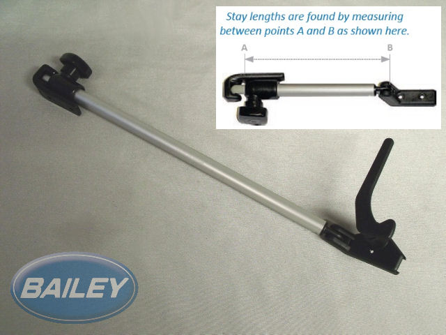 Polyplastic 260mm Window Stay L/H | PRIMA Leisure