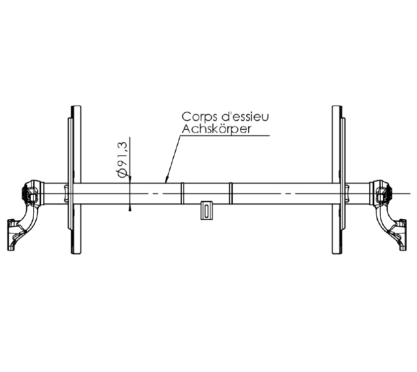 AL-KO Motorhome Complete Rear Axle | PRIMA Leisure