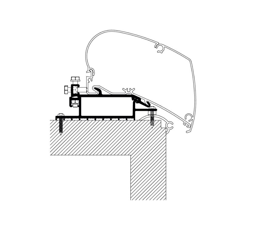 Thule Adapter Roof Top bracket kit | PRIMA Leisure
