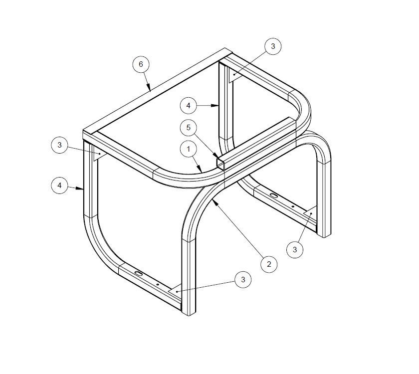 TRAVEL SEAT BASE FRAME (non-ISOFIX) | PRIMA Leisure