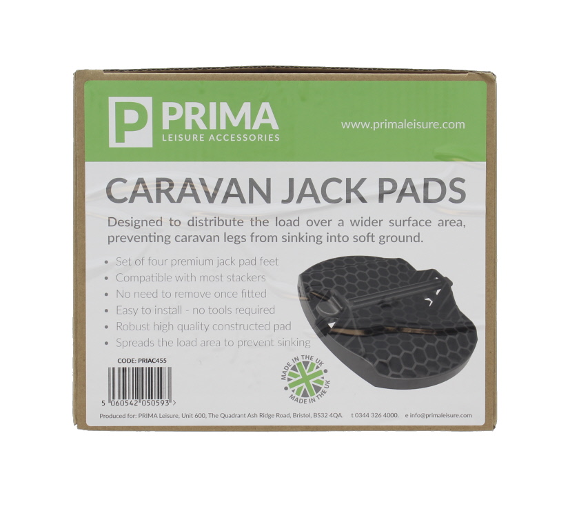 PRIMA Premium Caravan Jack Pad Feet | PRIMA Leisure