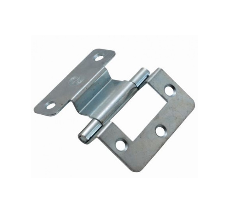 Double Cranked Flush Hinge - Chrome | PRIMA Leisure