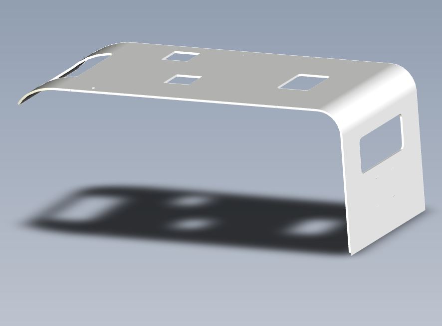 AH3 69-2 Bonded Roof & Rear Panel | PRIMA Leisure